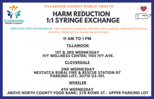 Harm Reduction and Syringe Services Program – Tillamook County ...